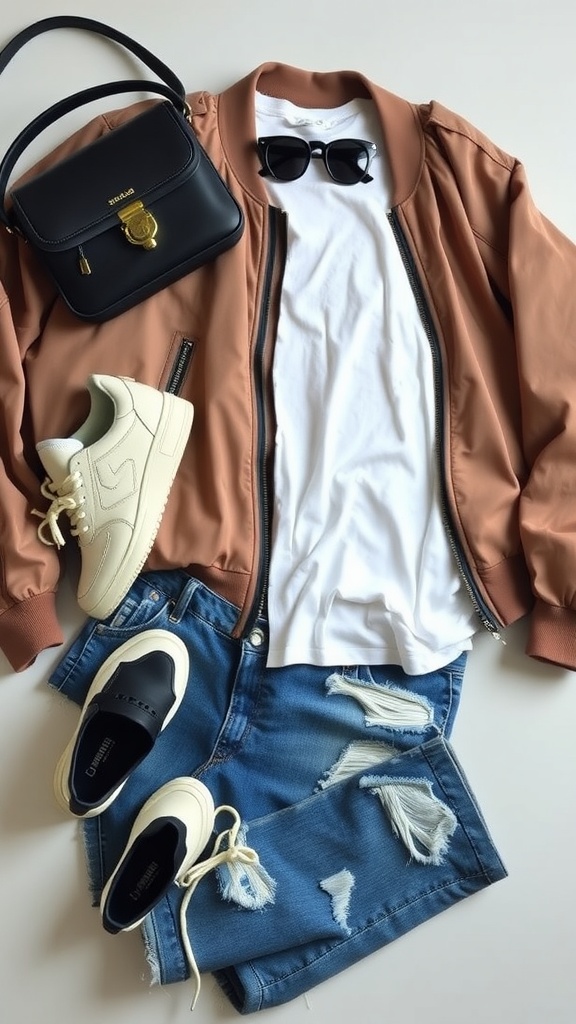Stylish Outfit Pairing with Salmon XT6 Shoes