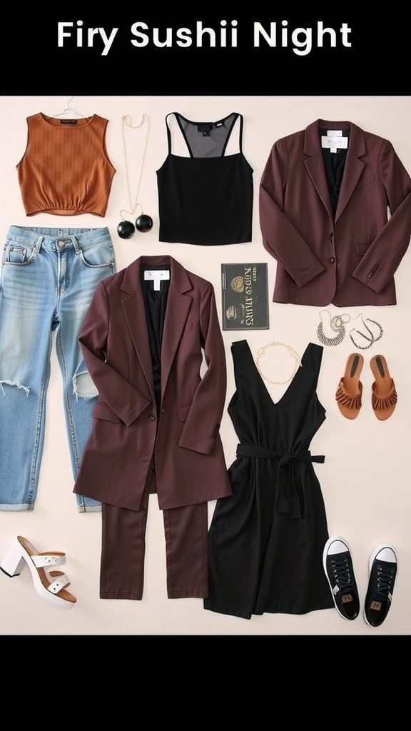 Stylish Sushi Night Outfit Ideas