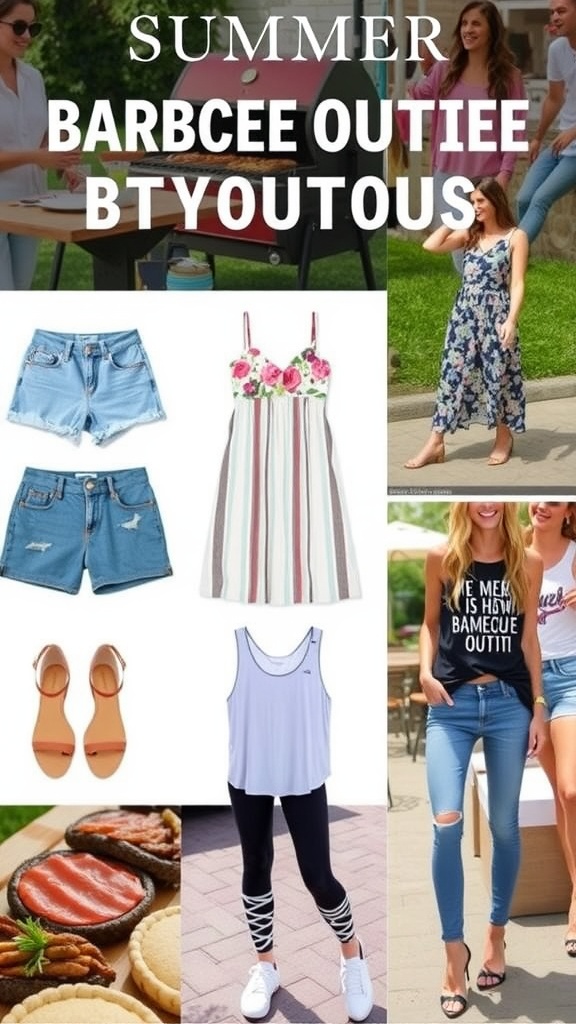 Stylish and Fun Barbecue Outfit Ideas