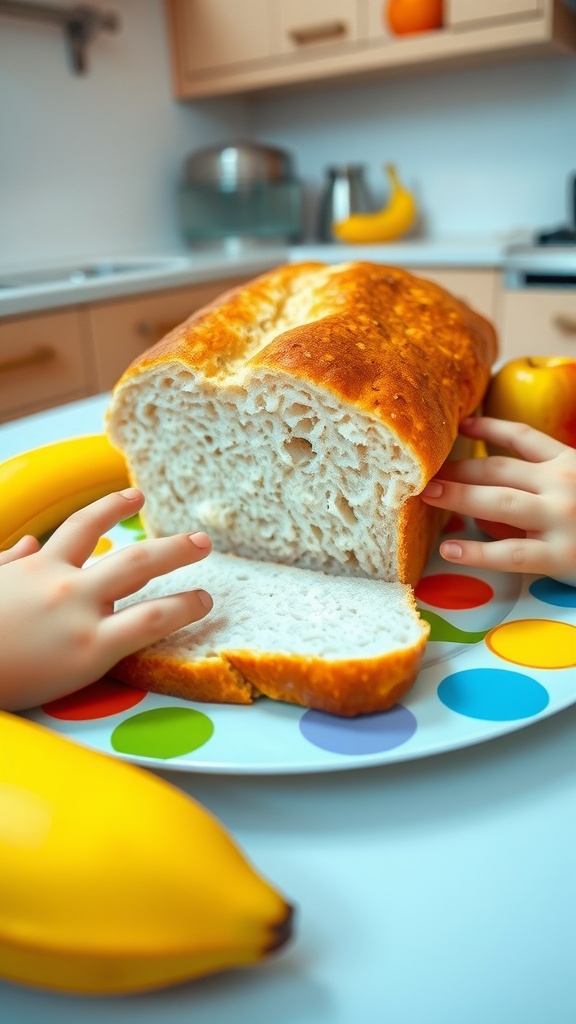 Soft and Nutritious Baby-Led Weaning Bread for 6 Months Old