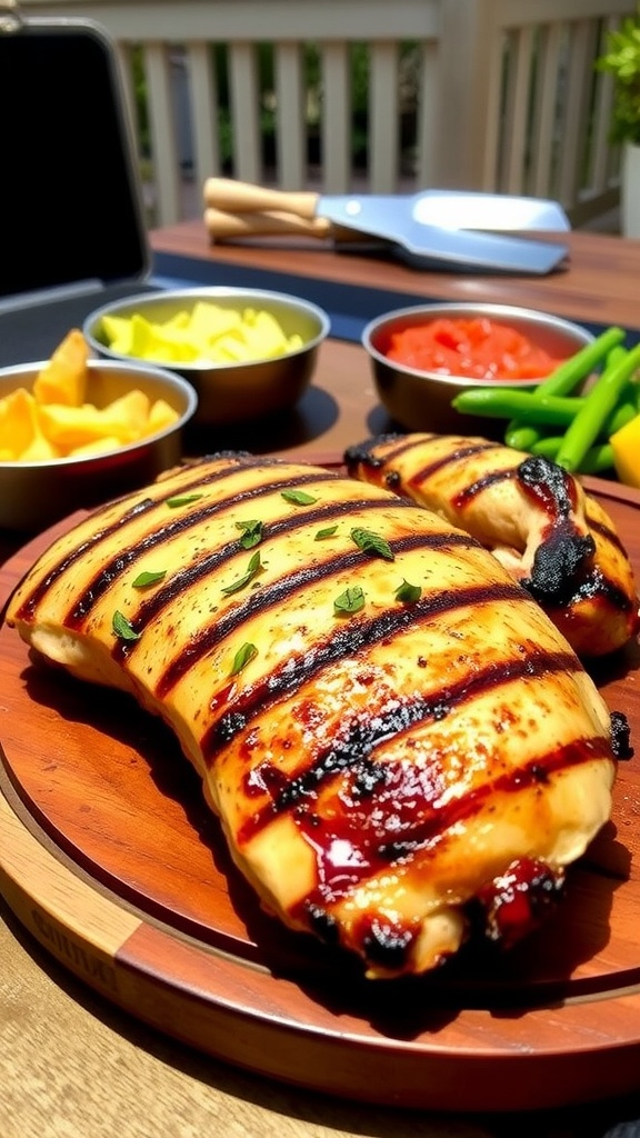 Delicious Grilled Chicken with Herb Marinade