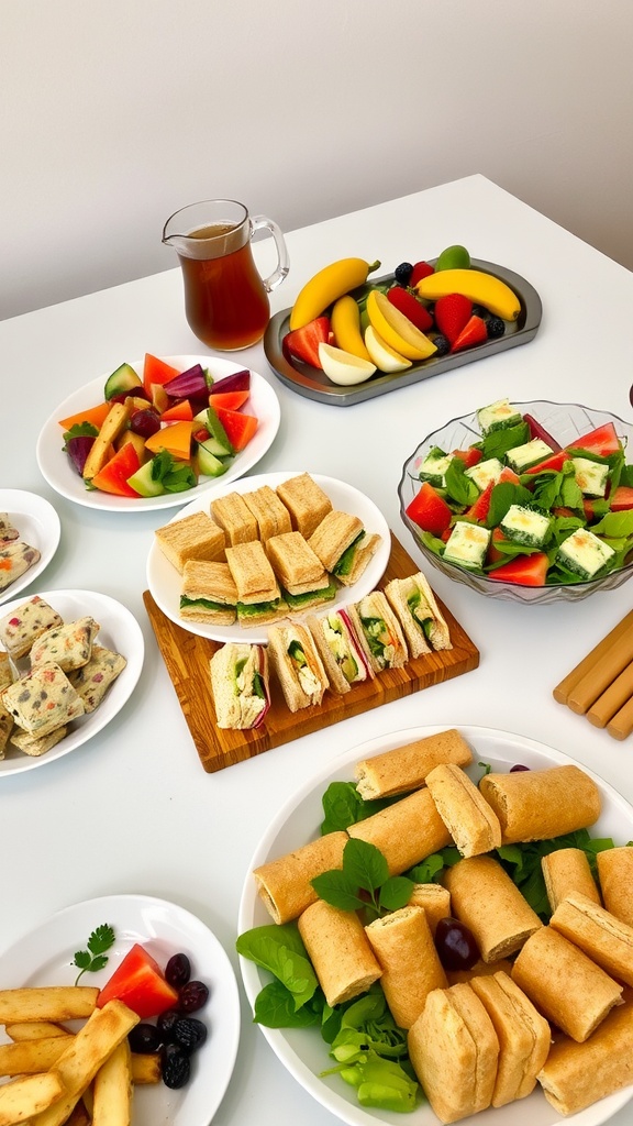 Delicious Lunch Spread for 10 People