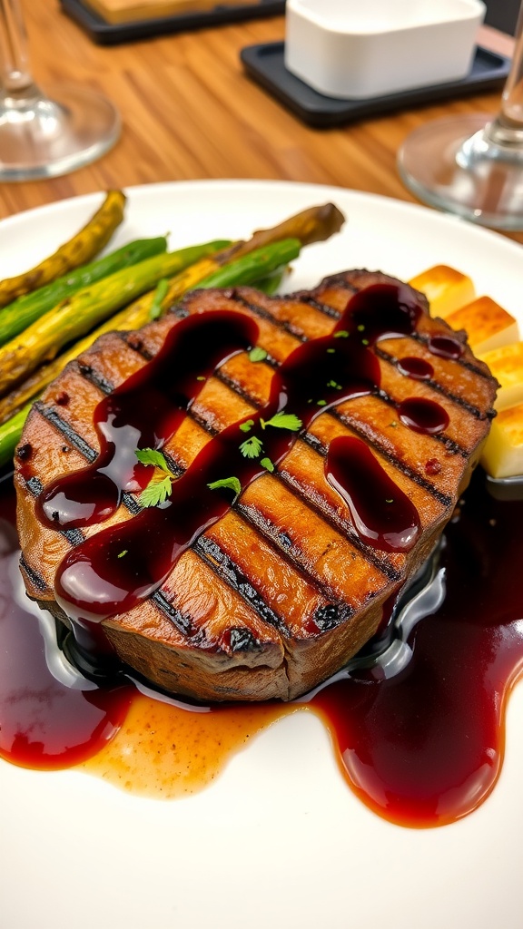 Savory Entrecôte with Red Wine Sauce Recipe