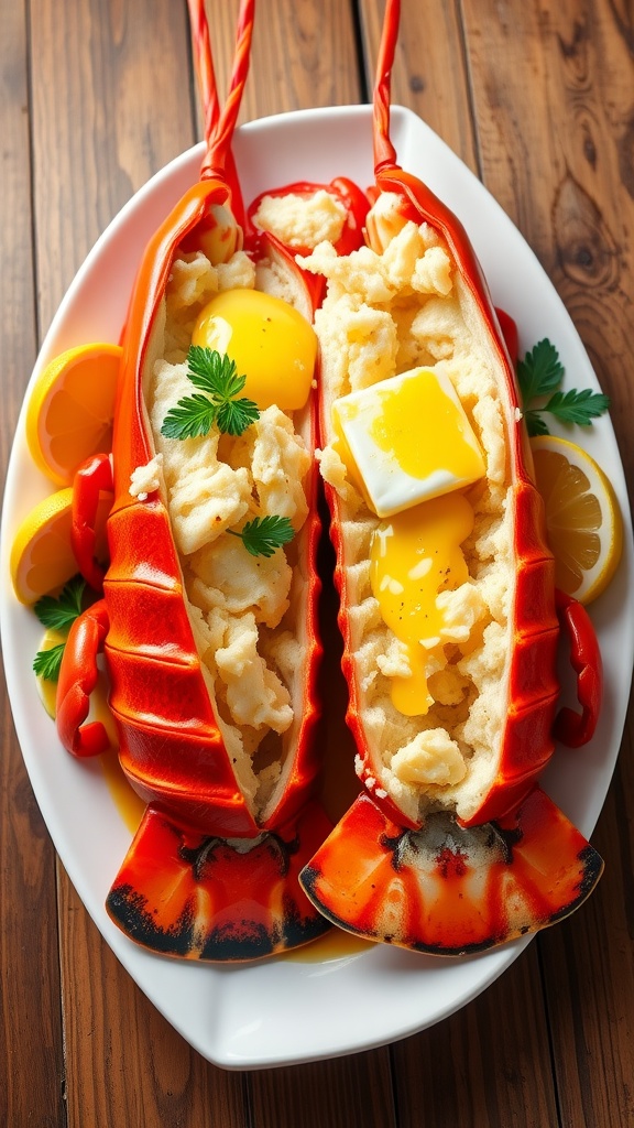 Classic Butter-Basted Whole Lobster Recipe