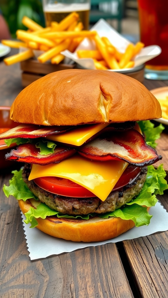 Juicy 80/20 Beef Burger Recipe