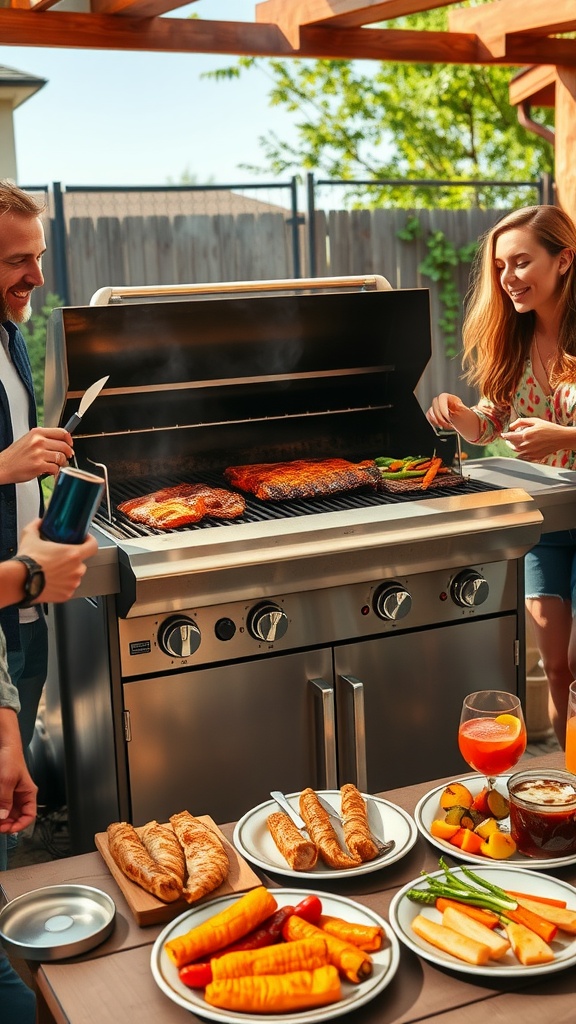 Ultimate 8-Burner Gas Grill Recipe for BBQ Lovers