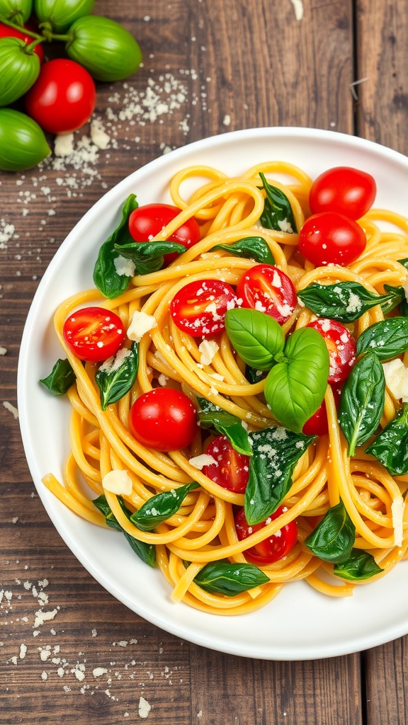 Savory Pasta with 7 Ingredients