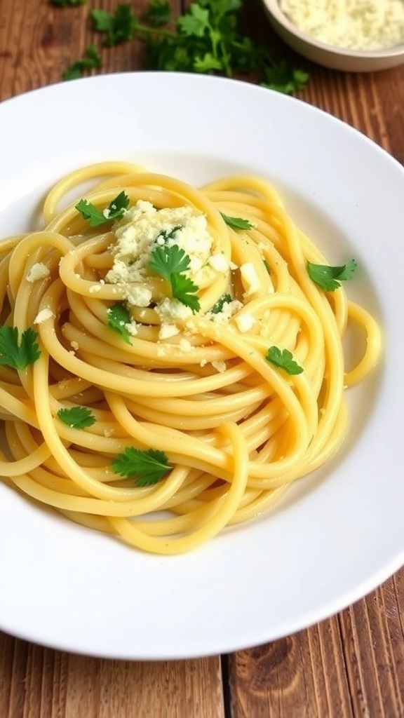 Garlic Butter Spaghetti Recipe