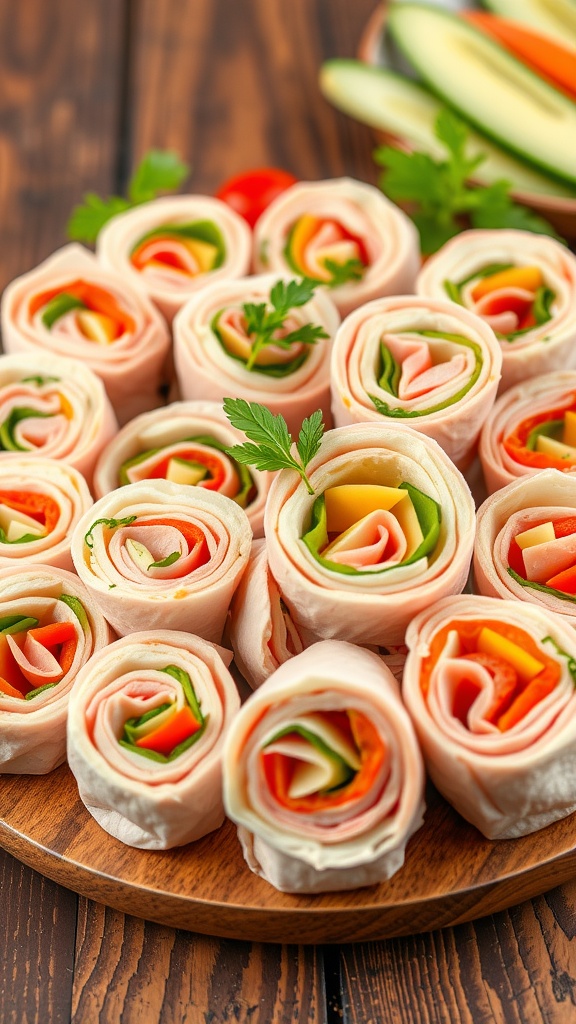 Savory Lunch Meat Roll-Ups