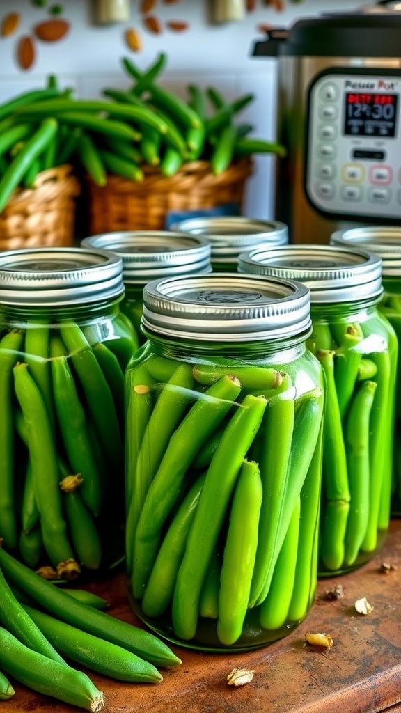 Canned Green Beans in Power Pressure Cooker XL