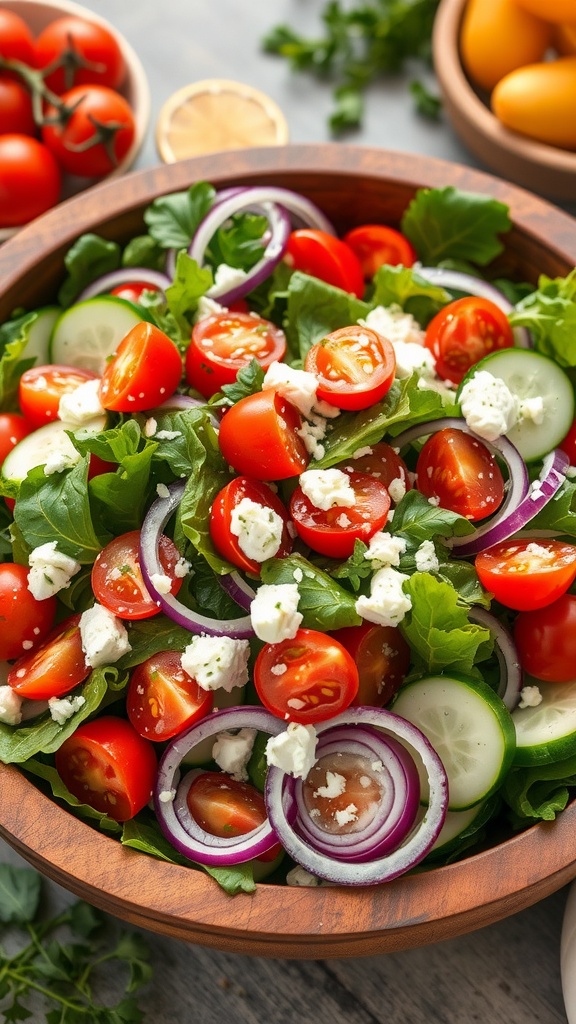 Simple and Refreshing Garden Salad Recipe