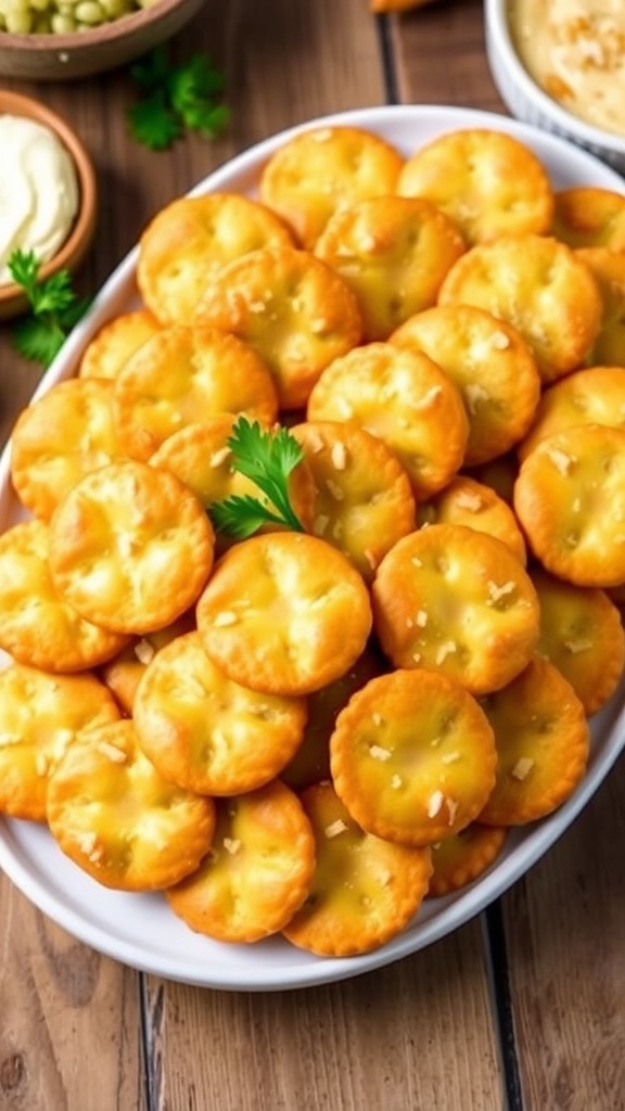 Garlic Parmesan Ritz Crackers Recipe