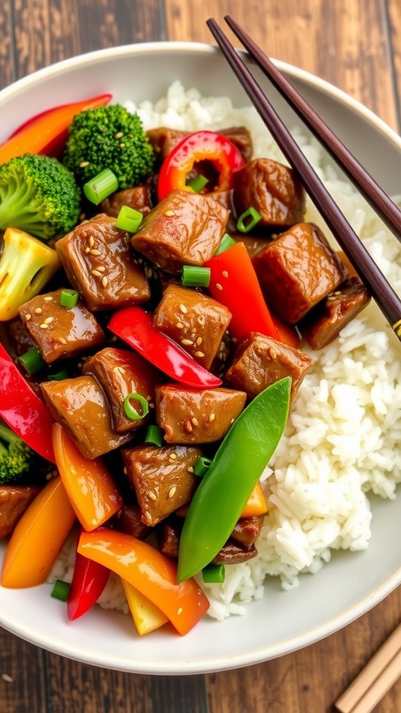 Savory Garlic Butter Beef Stir-Fry Recipe