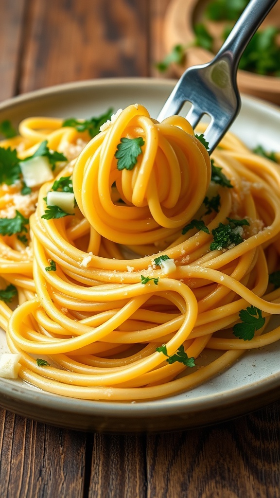 Garlic Butter Spaghetti Recipe