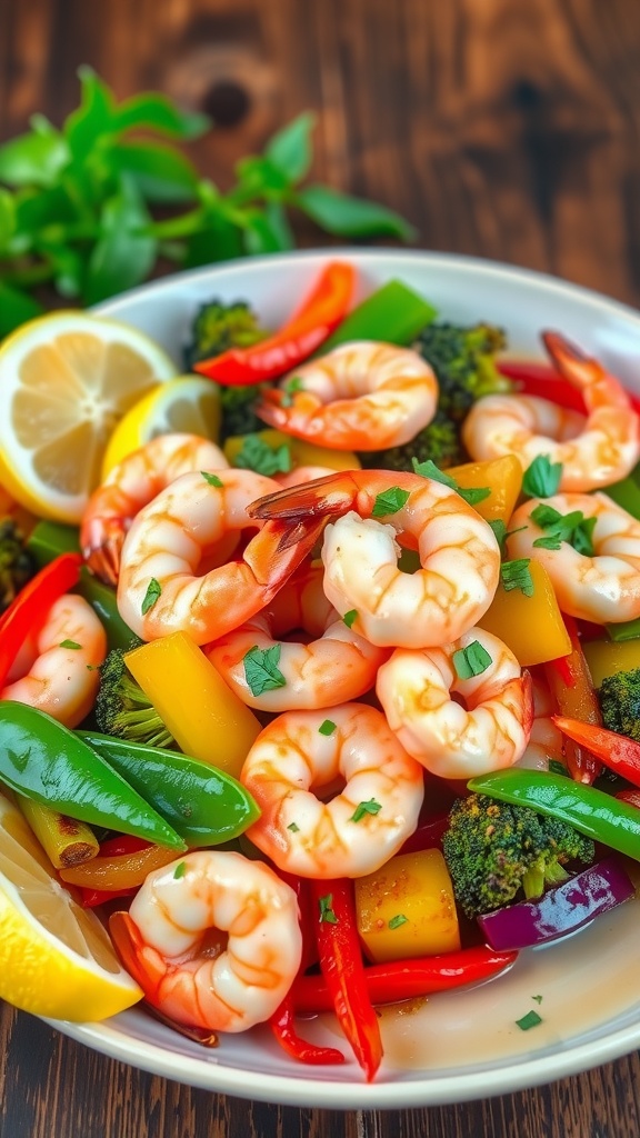 Easy Shrimp Stir-Fry: An Optavia Lean and Green Recipe