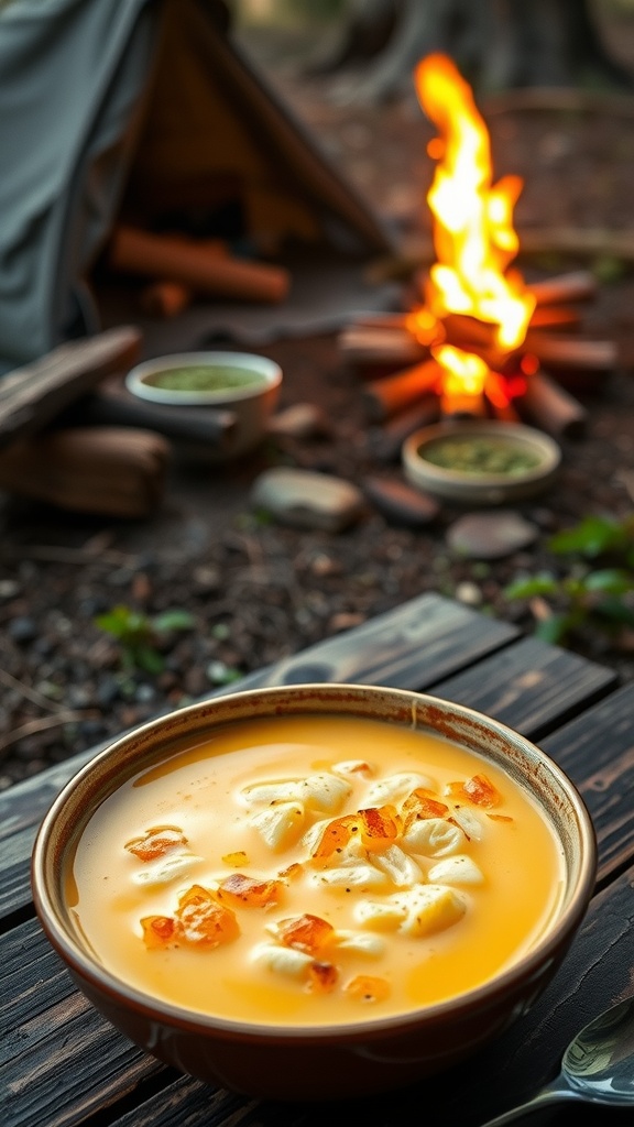 Survival Cheese Pudding Recipe