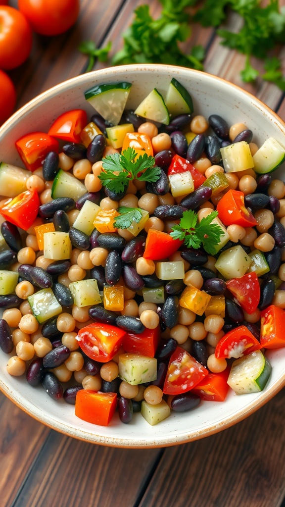 Easy and Delicious Bean Salad Recipe