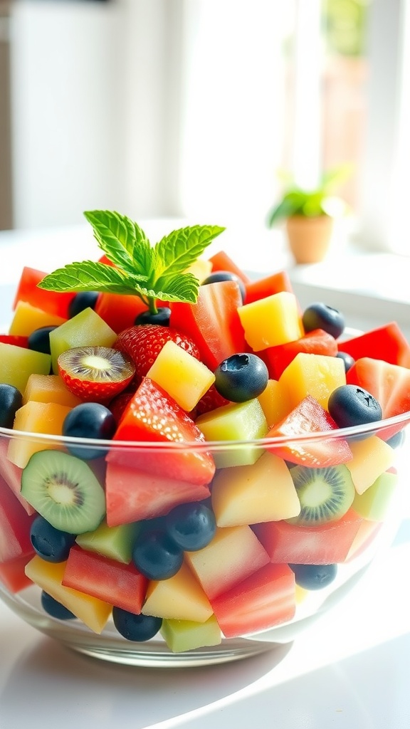 Delicious Zero-Calorie Fruit Salad Recipe
