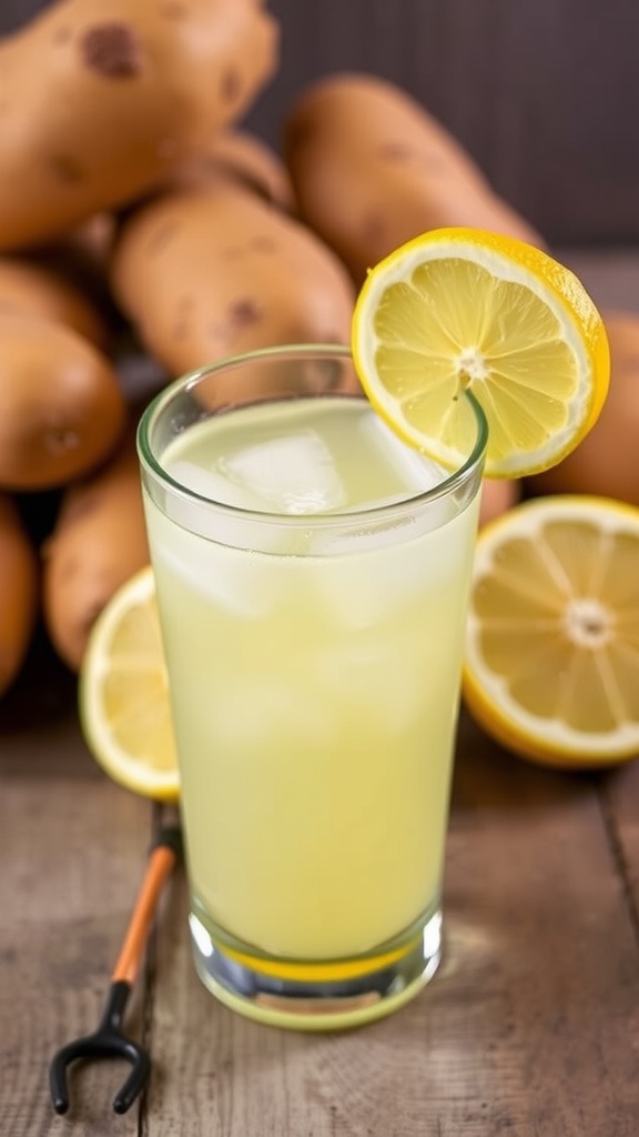 Refreshing Homemade Potato Juice Recipe