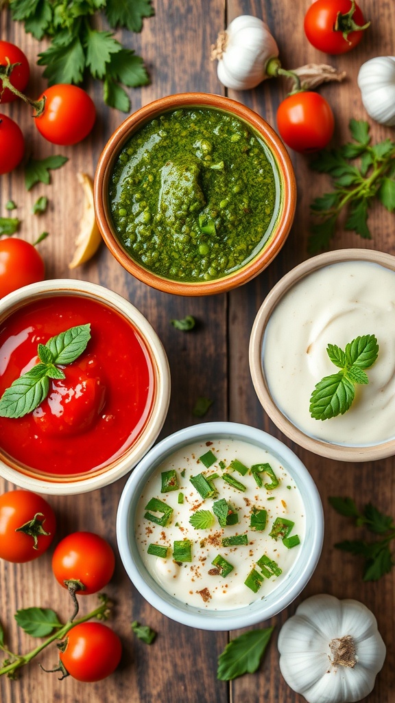 Delicious and Colorful Sauce Aesthetic Recipe