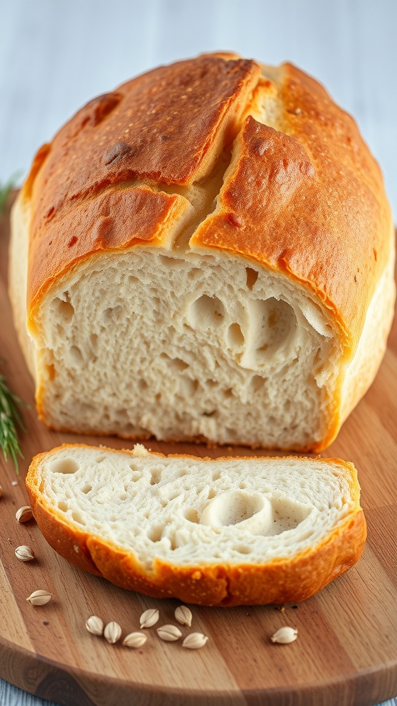 No-Knead 8-Hour Artisan Bread Recipe