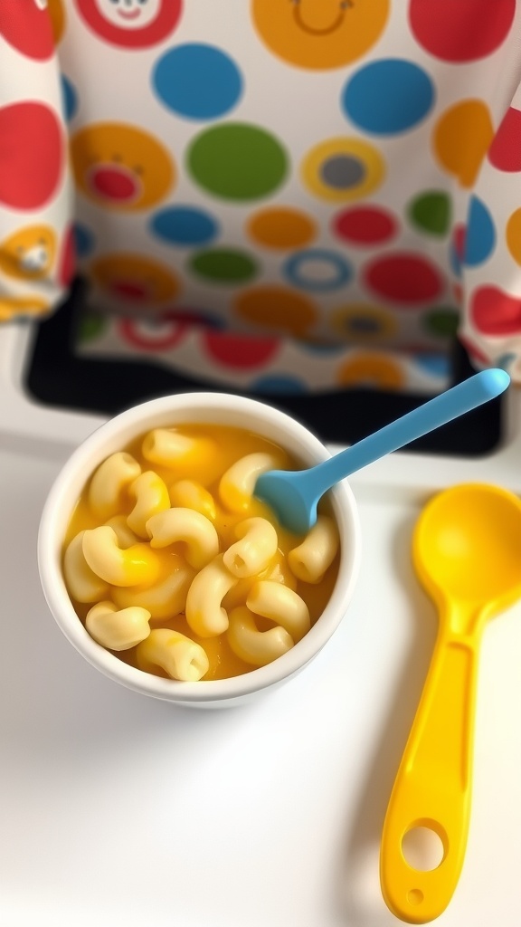 Creamy Mac and Cheese for 8-Month-Old Babies
