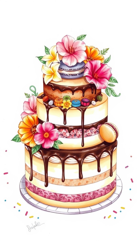 Delightful Dessert Art: A Creative Drawing Guide