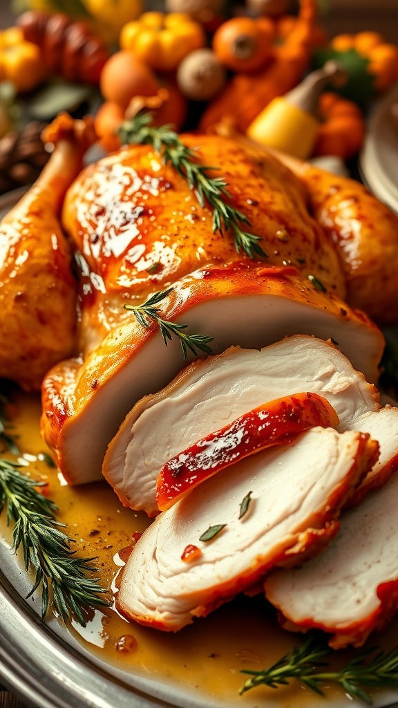 Perfectly Roasted 9-Pound Turkey Breast Recipe