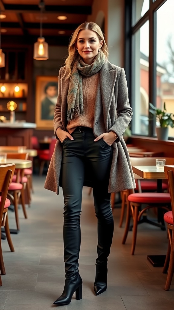 Chic Winter Outfit Ideas for a Lunch Date
