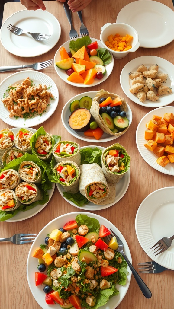 Delicious Lunches for 8 People