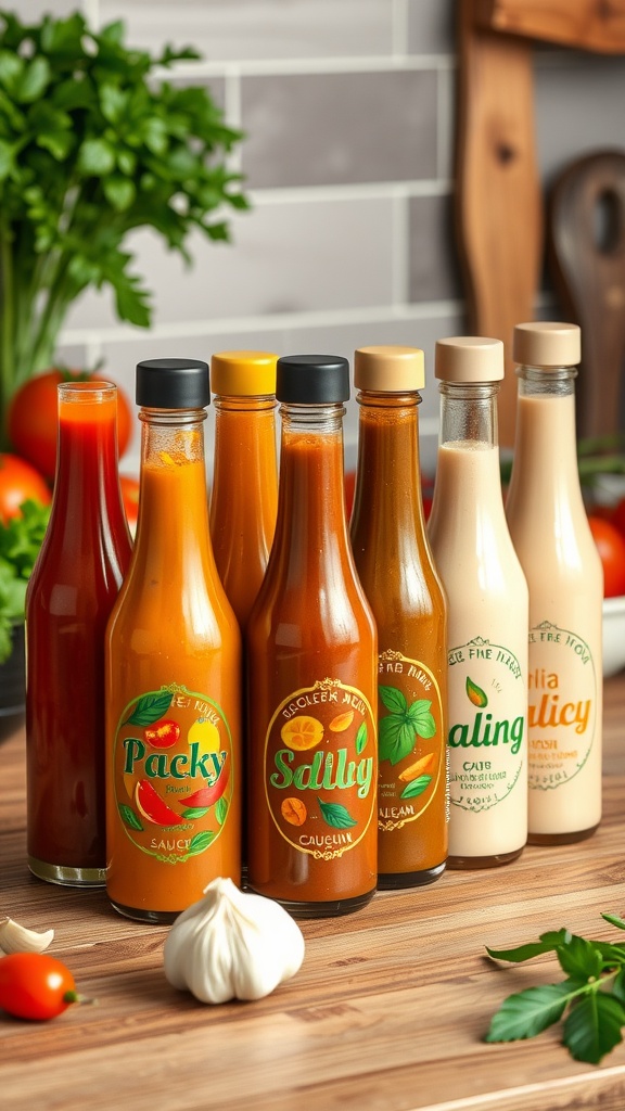 Innovative Packaging Design for Sauces