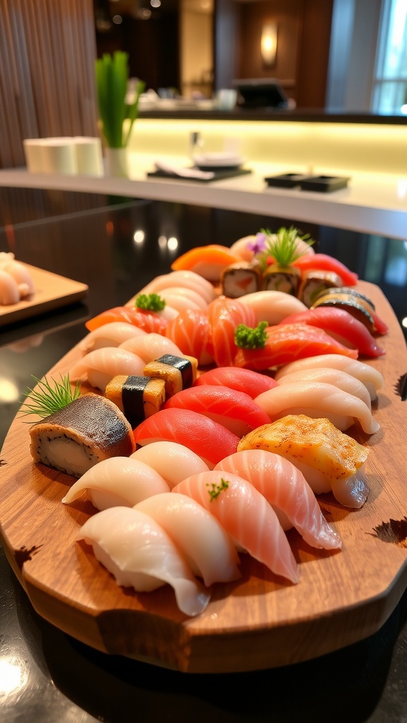 Exquisite Sushi Omakase Experience