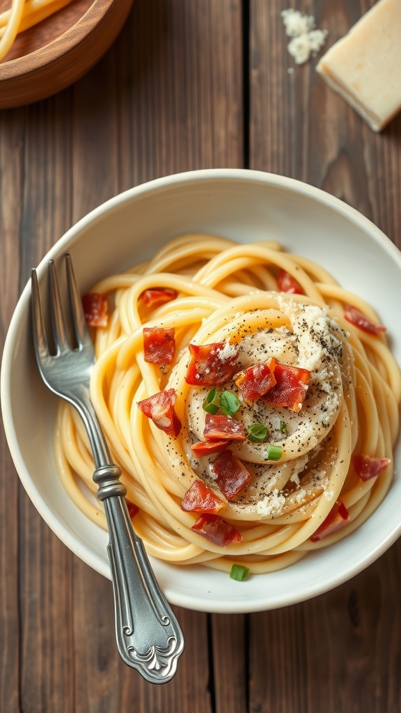 Classic Italian Pasta Carbonara Recipe