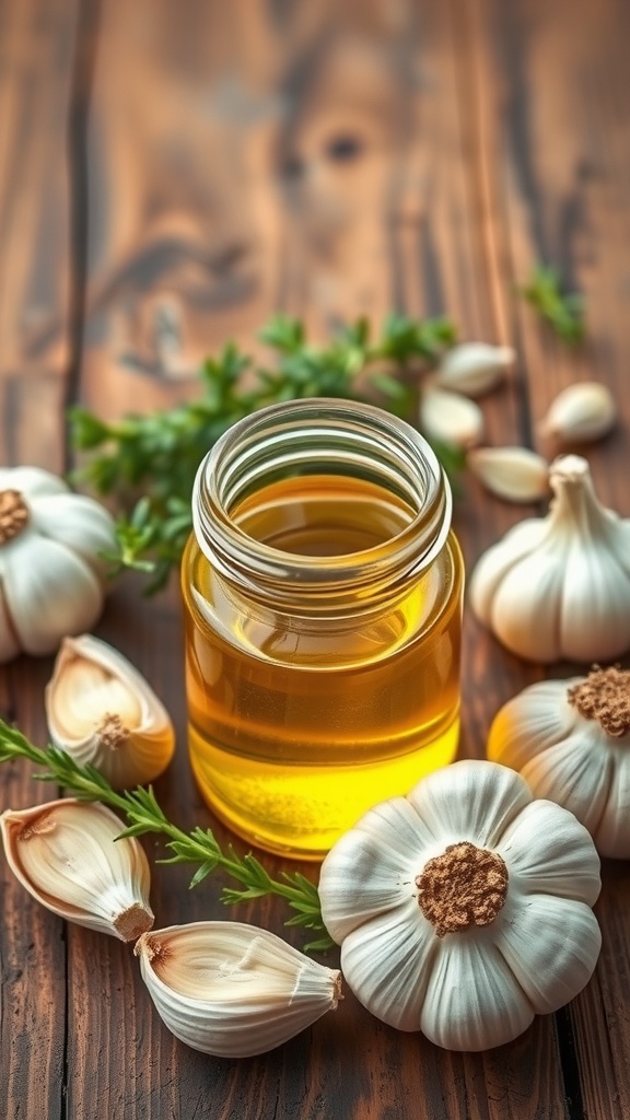 Garlic Infusion for Radiant Skin