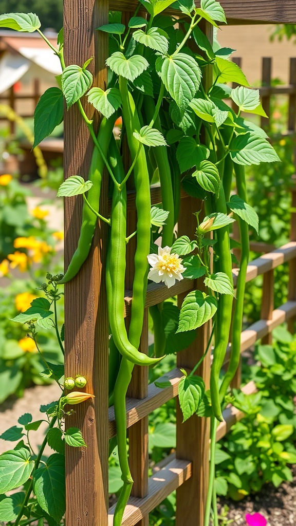 Growing Beans on a Garden Trellis: A Complete Guide