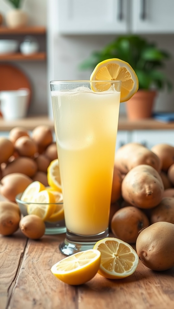 Refreshing Potato Juice for Radiant Skin