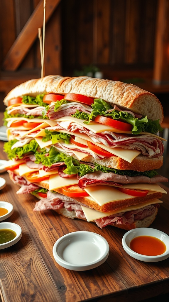 Ultimate 6-Foot Sub Sandwich Recipe