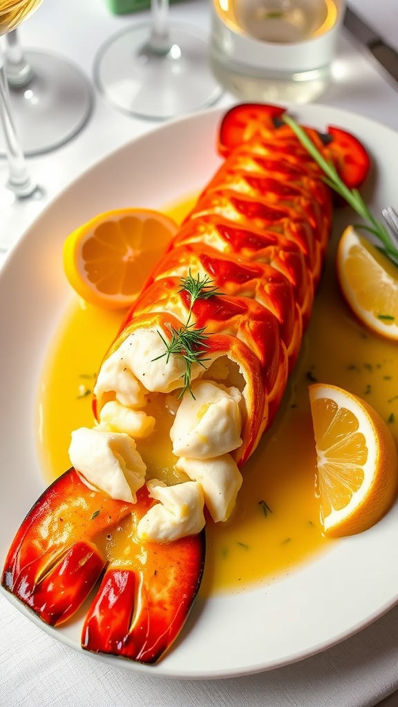 Delicious Butter Poached Lobster Recipe