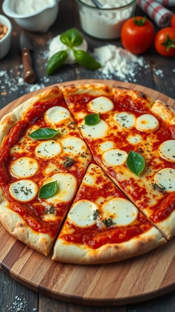 Classic Homemade Cheese Pizza Recipe