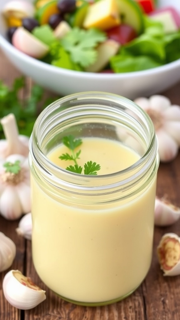 Creamy Garlic Dressing Recipe