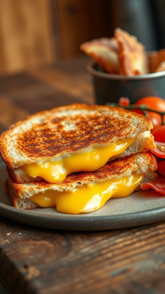 Ultimate 5 Guys Style Grilled Cheese Sandwich