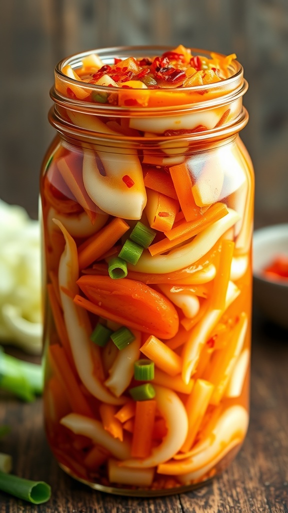 Spicy and Crunchy Cabbage Kimchi Recipe