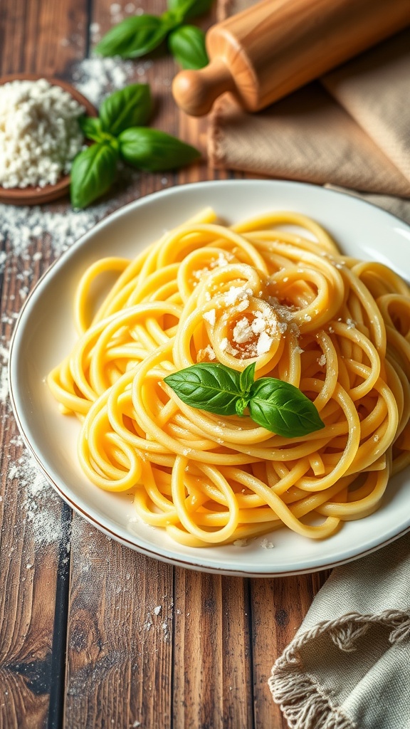 Homemade Fresh Pasta Noodles Recipe