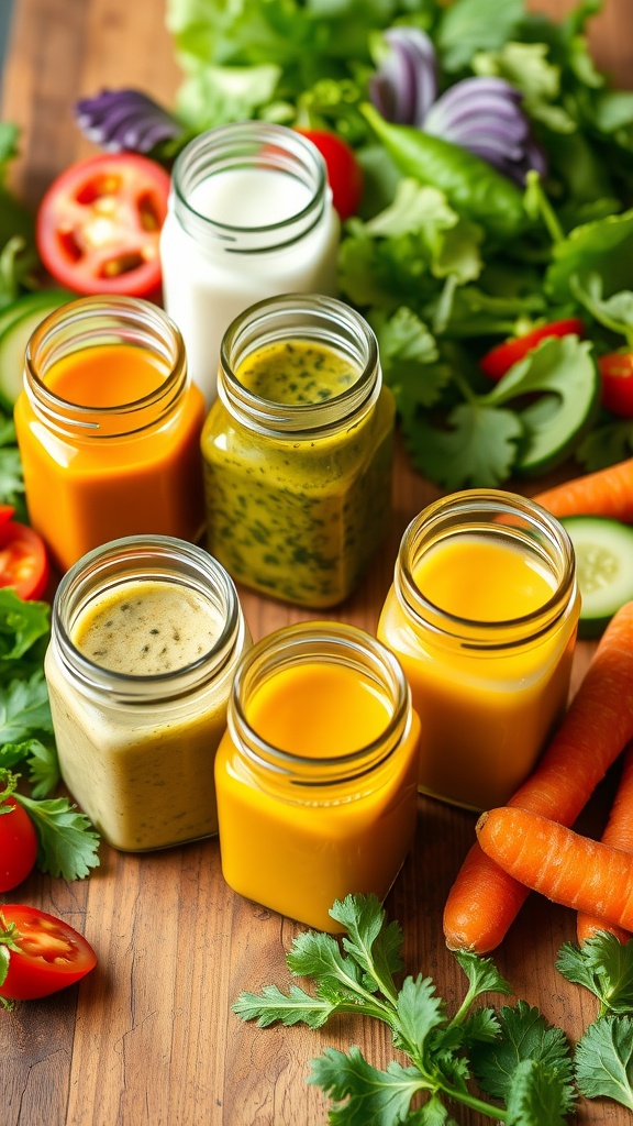 Simple and Delicious Homemade Salad Dressings