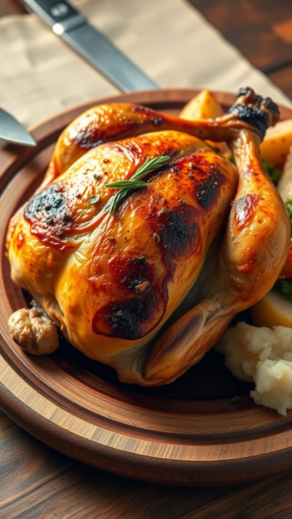 Savory Roasted Chicken Quarters Recipe