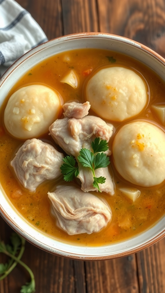 Classic Chicken and Dumplings Recipe