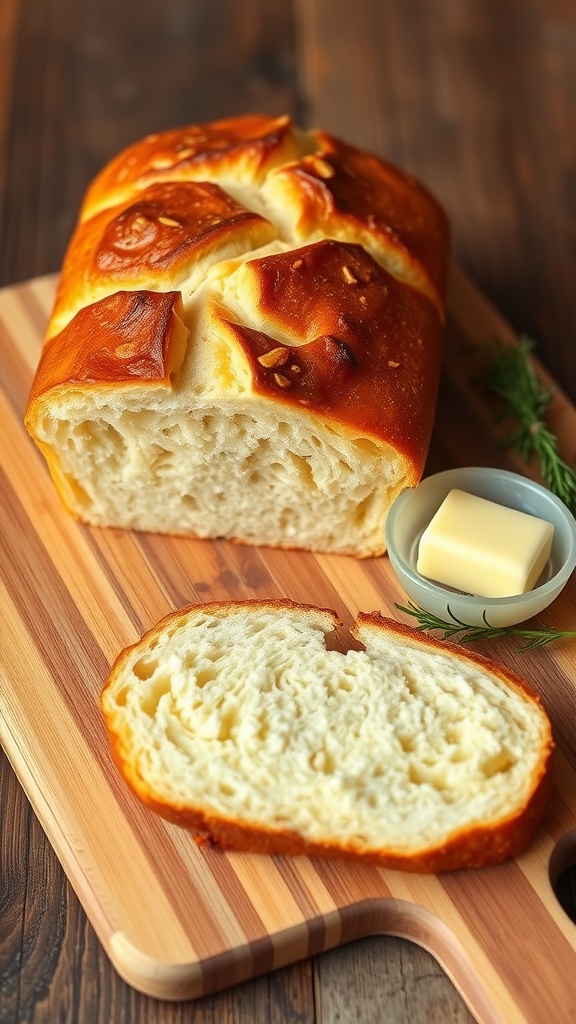 Simple 1-Ingredient Cottage Cheese Bread Recipe
