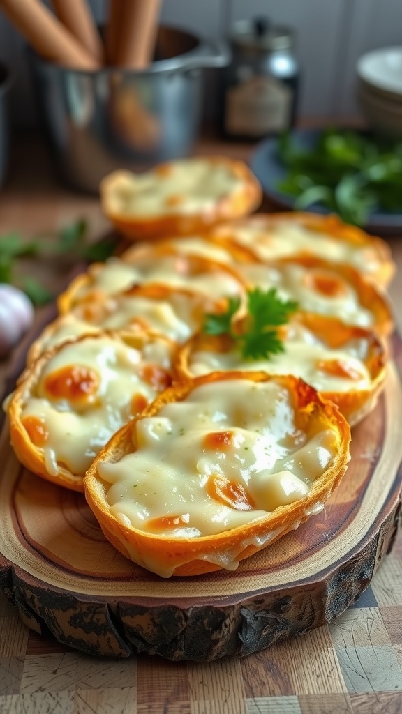 Garlic Butter Cheese Bread Recipe
