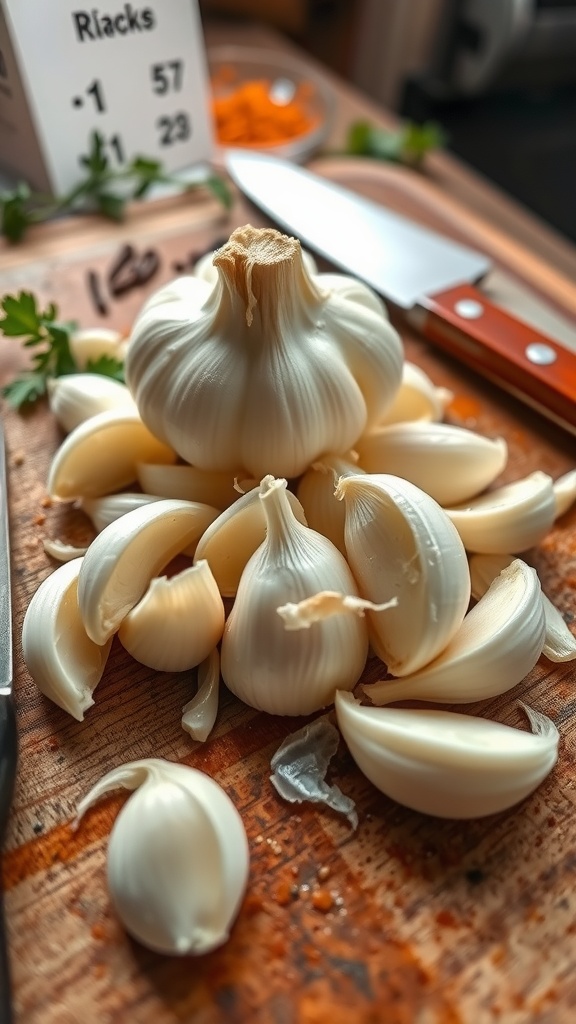 Garlic Infused Delight: Understanding the Power of Four Cloves