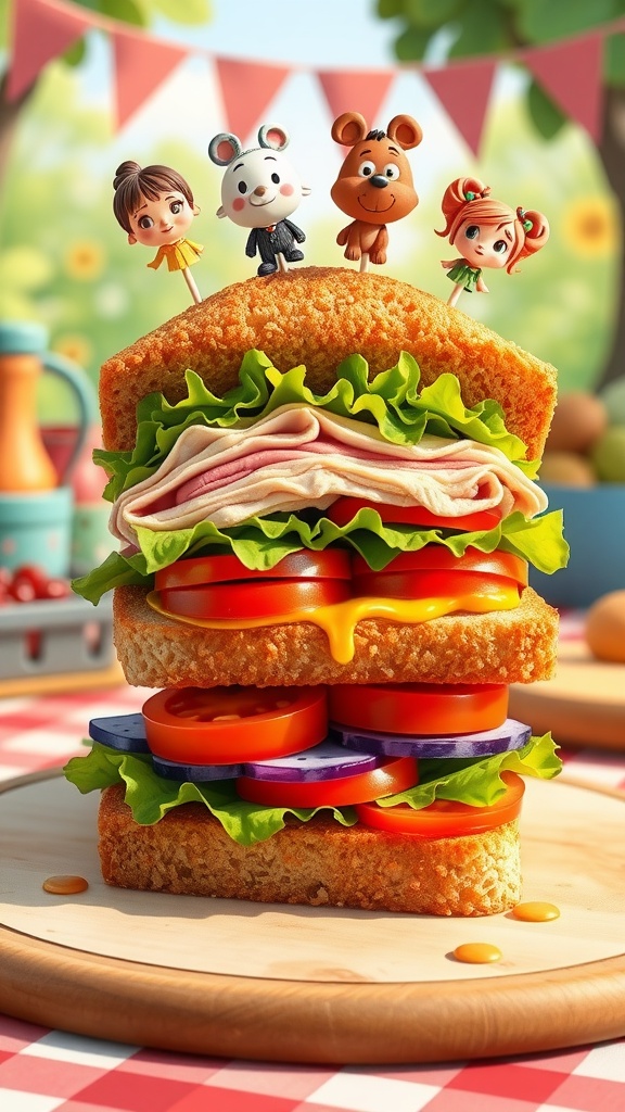 Deliciously Animated Sandwich Recipe